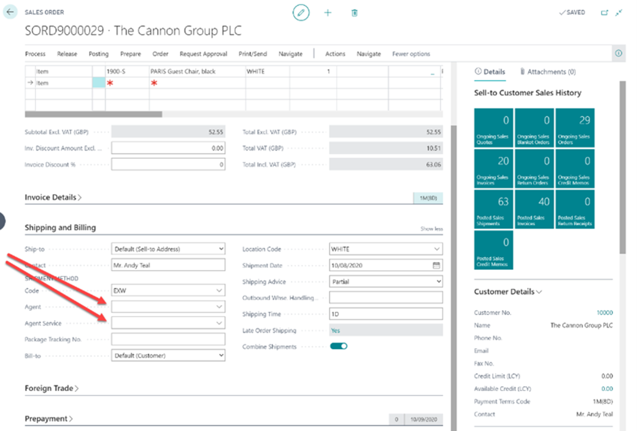 Clever Dynamics - Consigning Sales Orders